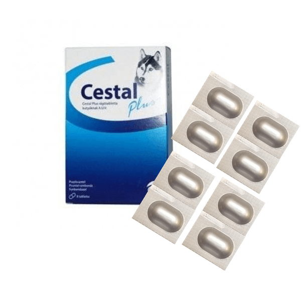Tabletki odrobaczające dla psa Cestal