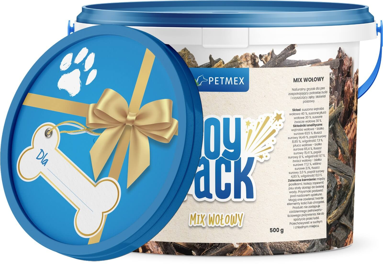 Petmex Joy Pack Mix Przysmaków Wołowych 500g Mix Wołowy | Psy \ ODŻYWIANIE \ Przysmaki ...