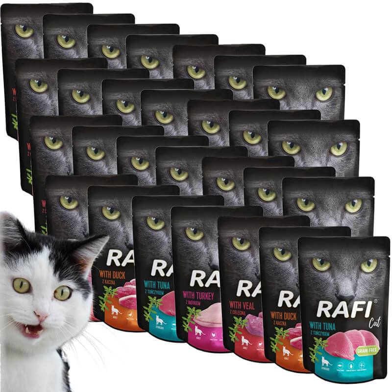 Rafi Cat Pasztet dla Kotów 100g Tuńczyk